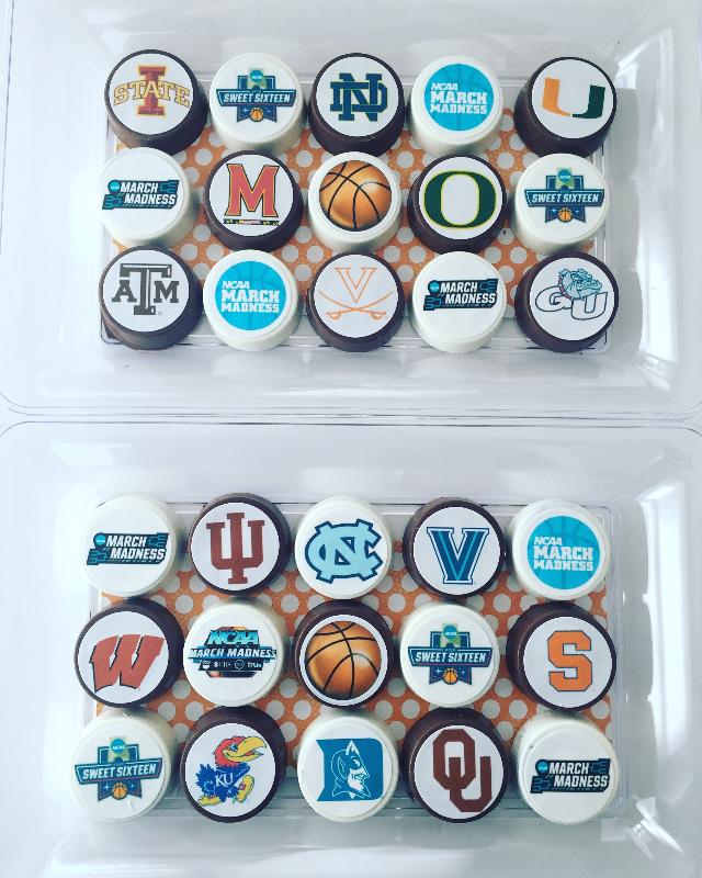 Surprise Your Students With Beautiful School Logo Cookies | Sweet Ali